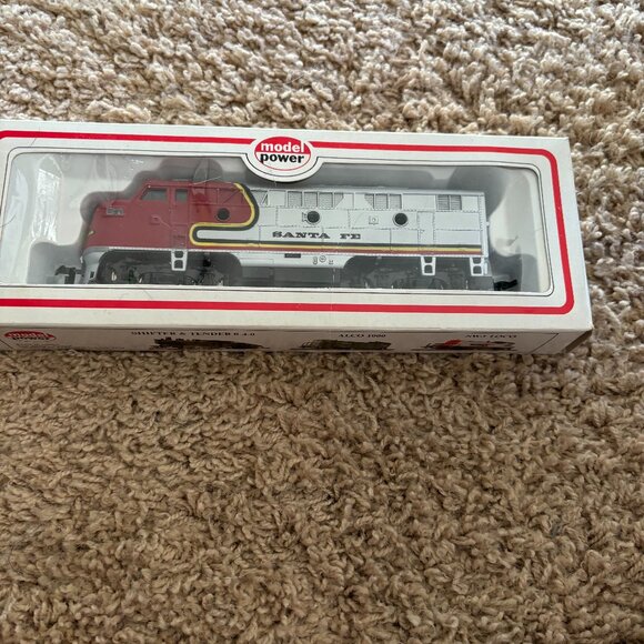 HO train | Toys | Model Power Ho Train Car F3 Santa Fe Locomotive ...